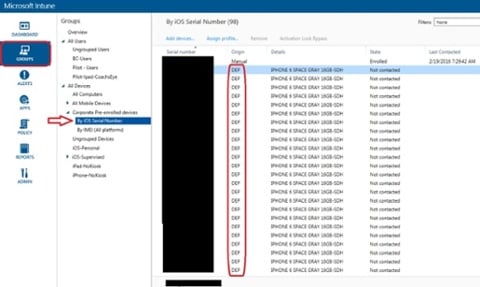 Configure integration between Apple DEP and Microsoft Intune